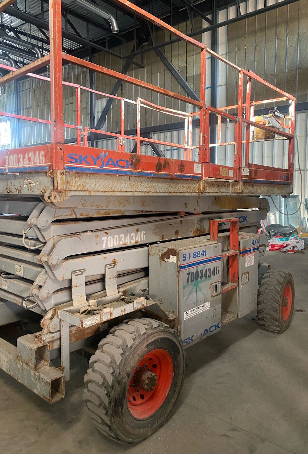 2006 Skyjack SJ8841RT Scissor Lift for sale | LL69101 | Lyon Lifts