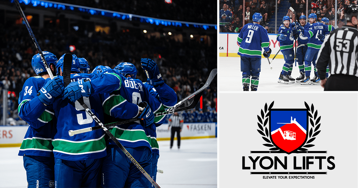 Lyon Lifts is partnering with the Vancouver Canucks